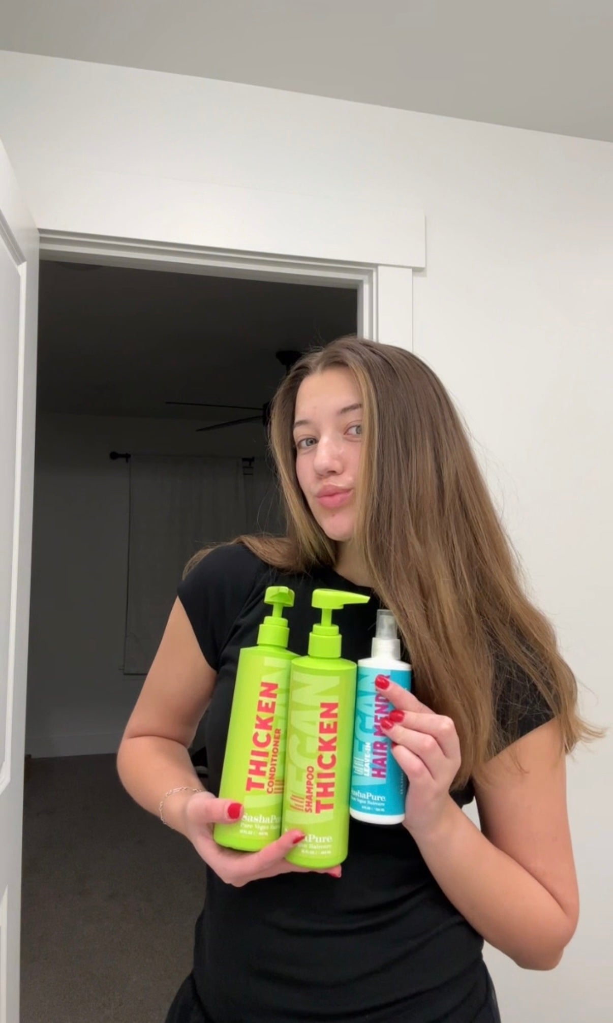 Sashapure Thicken Shampoo & Conditioner - 15oz – SashaPure Haircare