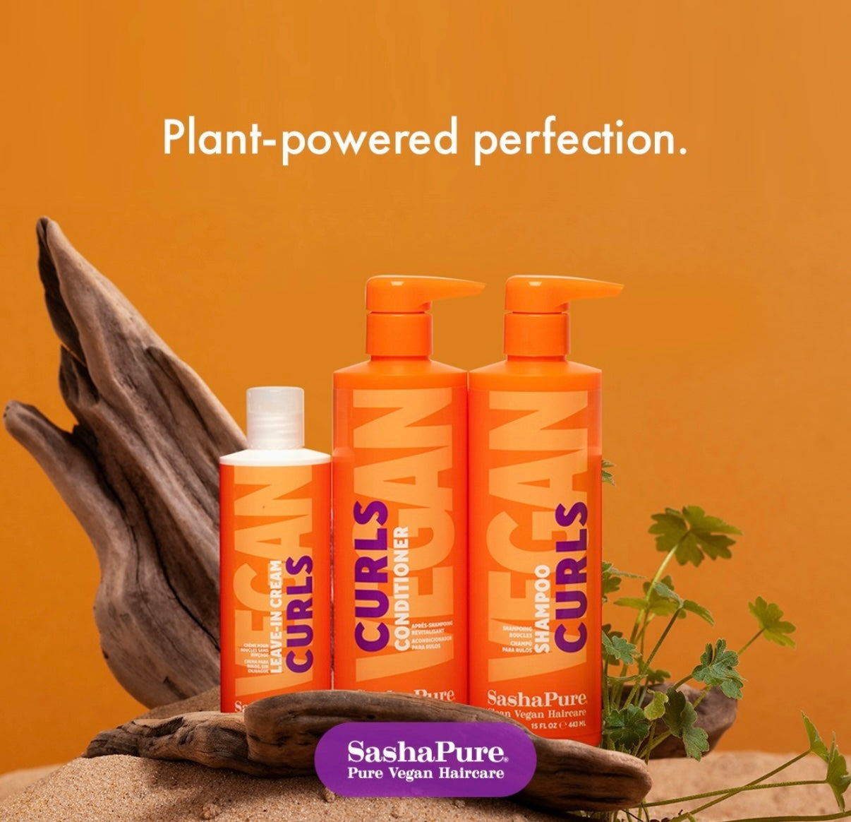 Sashapure CURL - buy the shampoo + conditioner and receive the curl cr ...